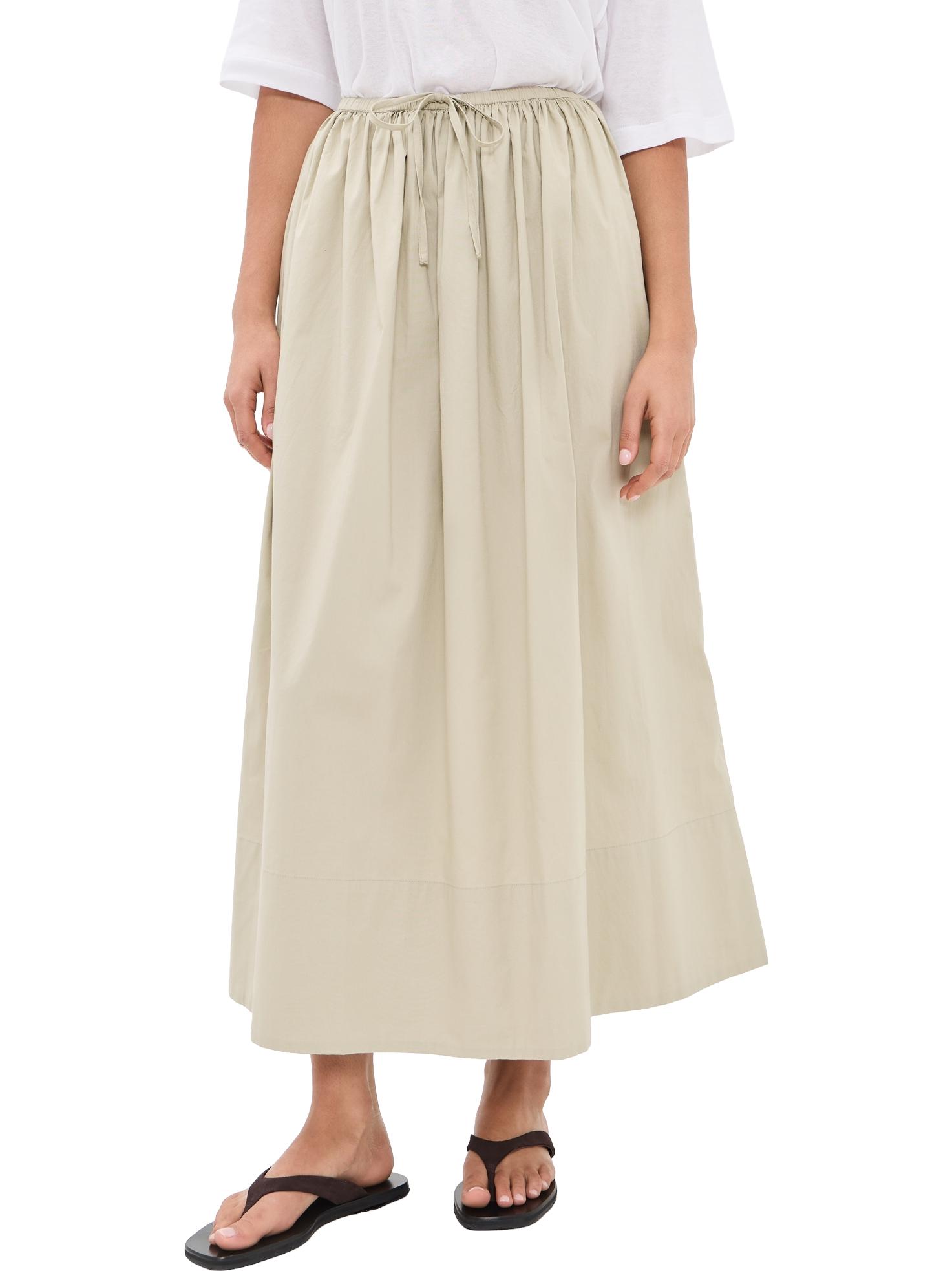 PISTOLA Pistola Noelle Poplin Maxi Skirt