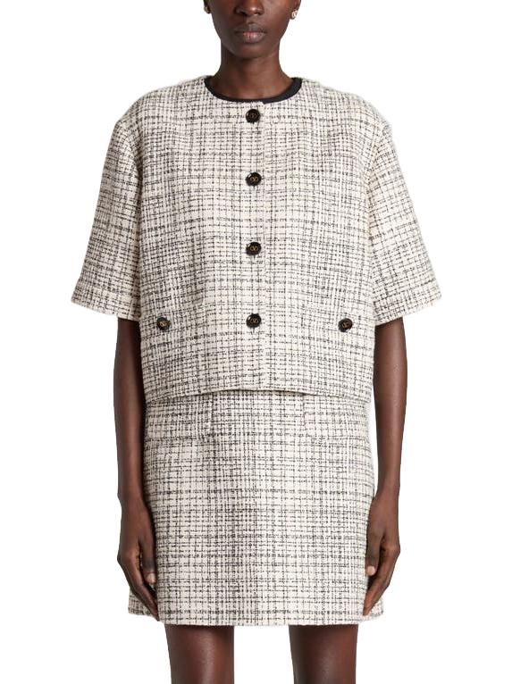 VERONICA BEARD Veronica Beard Jazmin Cotton-Blend Tweed Shorts