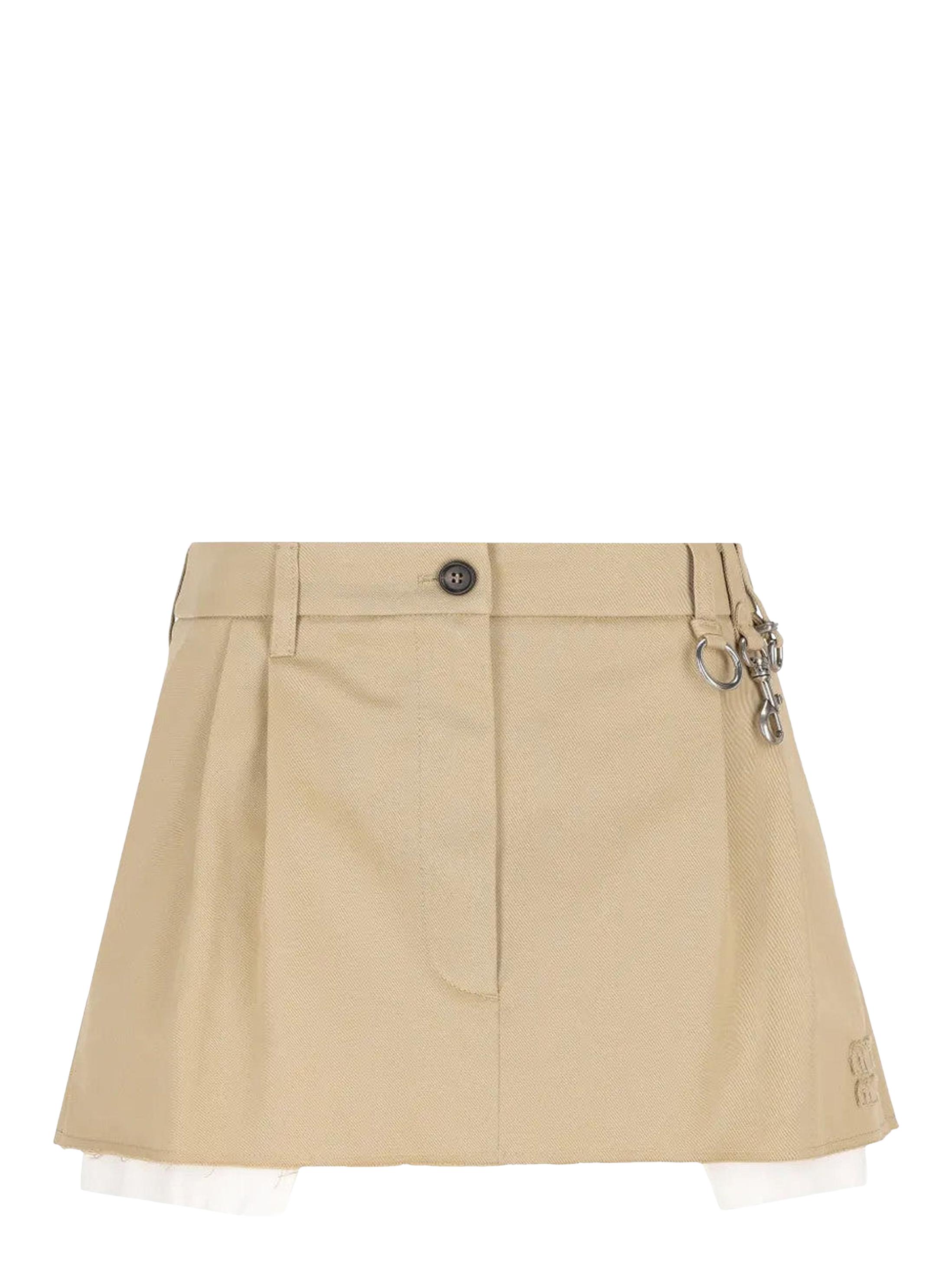 MIU MIU Miu Miu Panama Cotton Crop Top