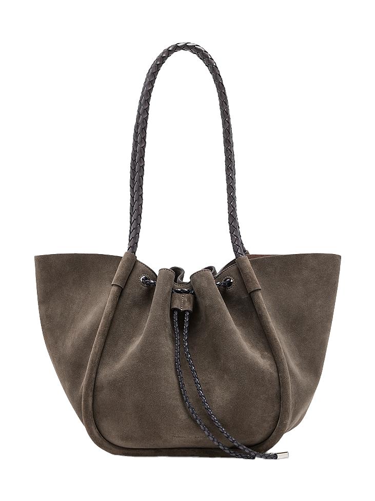 PROENZA SCHOULER Proenza Schouler Chelsea Large Ruched Suede Tote Bag