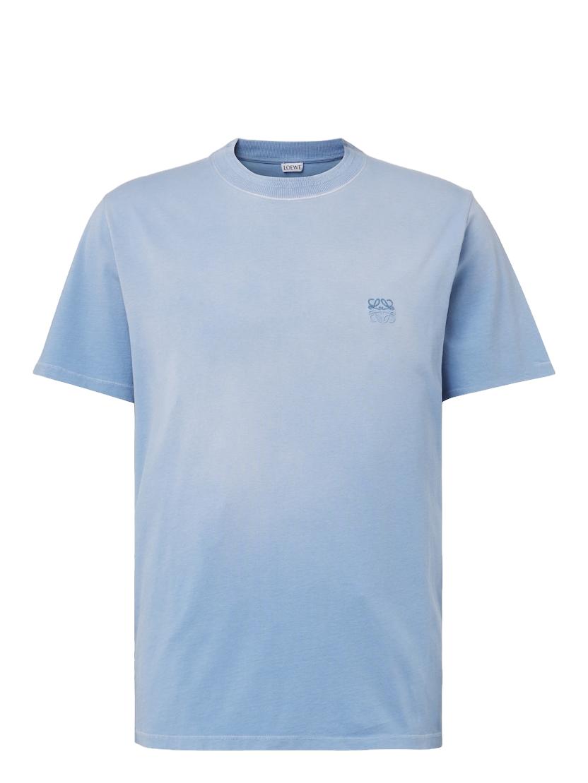 LOEWE anagram embroidered cotton t-shirt