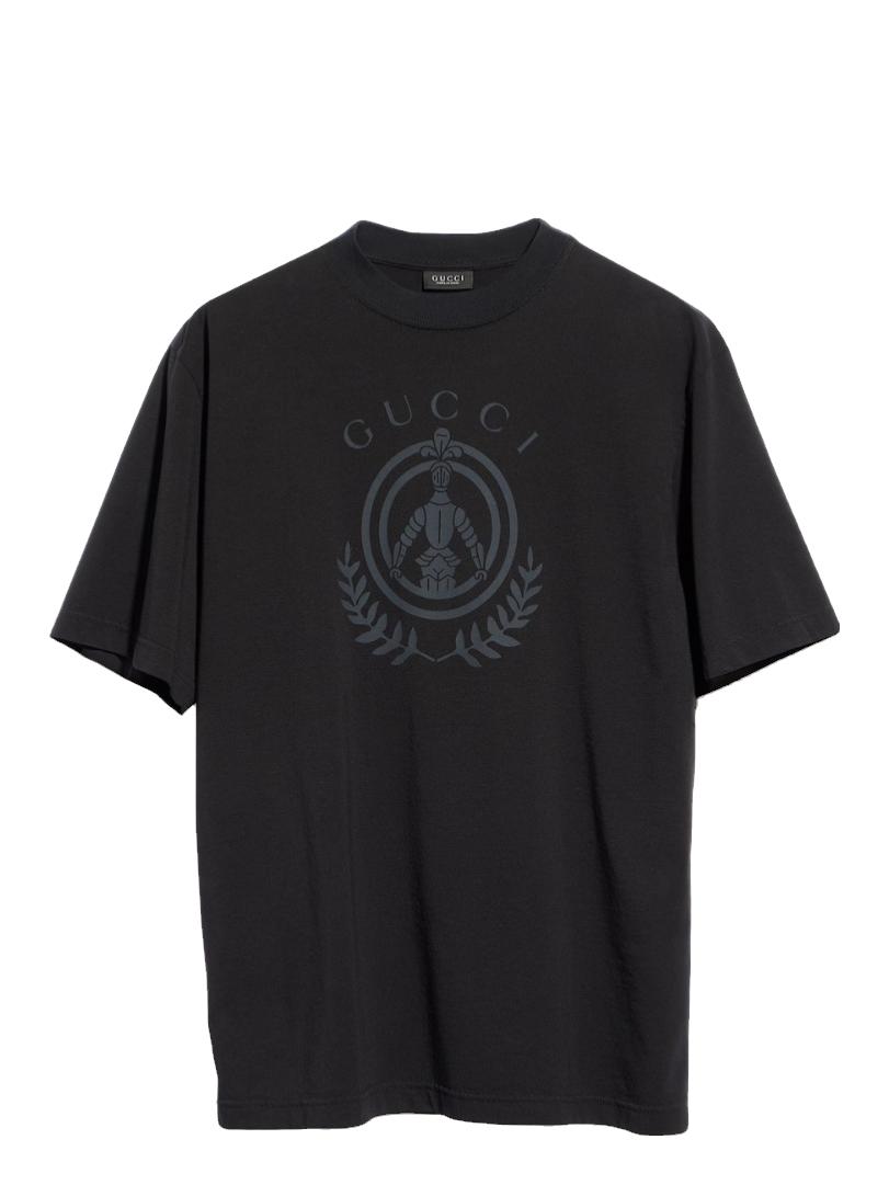 GUCCI Cotton jersey T-shirt with print