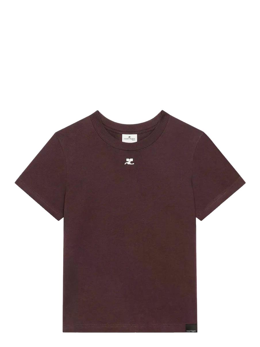 COURREGES Courrèges Embroidered Logo T-Shirt