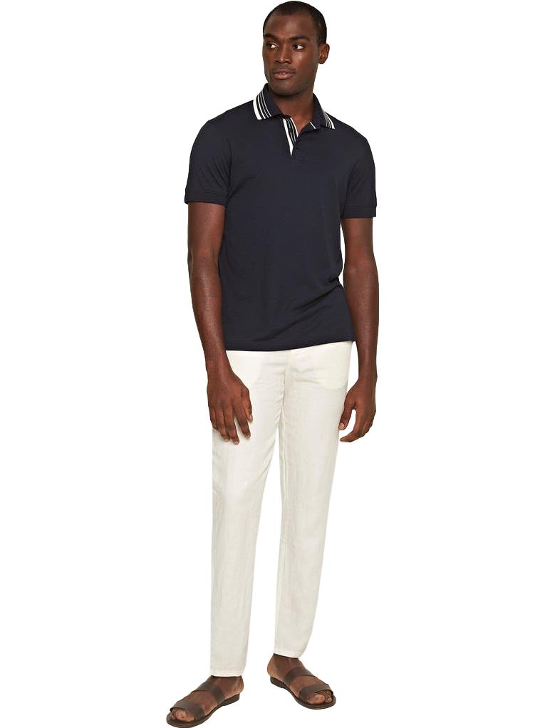 ORLEBAR BROWN Orlebar Brown Cornell Linen Tailored Fit Washed Linen Trousers