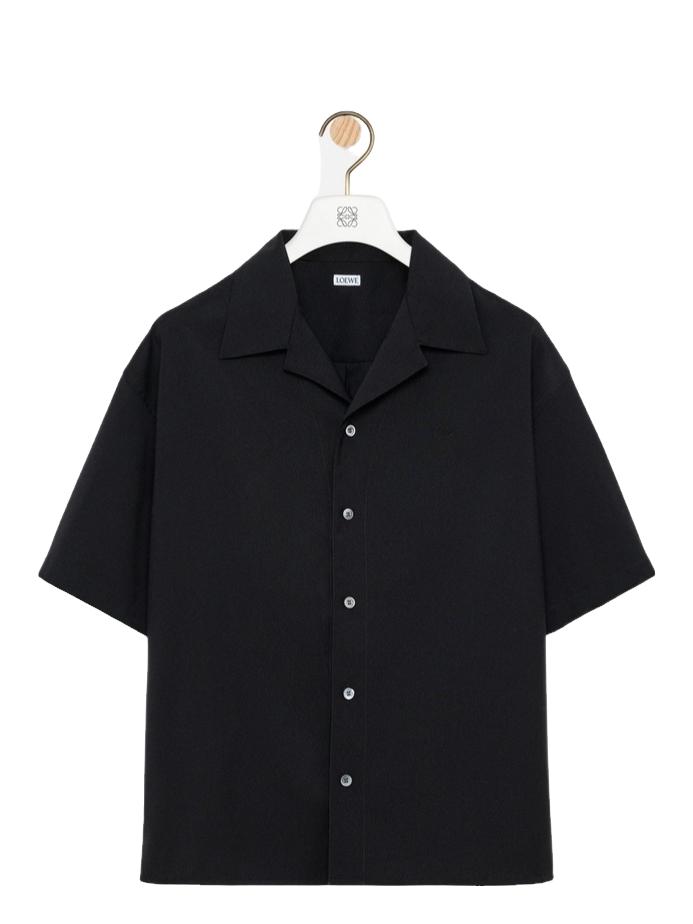 LOEWE short-sleeve wool shirt