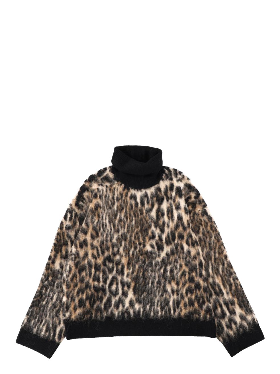 MONCLER Moncler Rayonnant Animal Print Quilted Puffer Jacket
