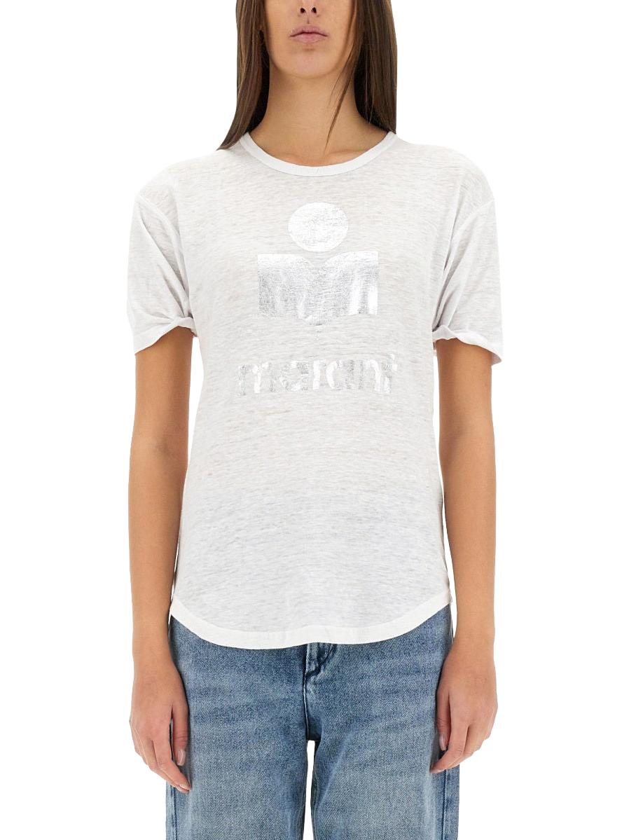 MARANT ETOILE MARANT ÉTOILE Koldi T-Shirt with Necklace Detail