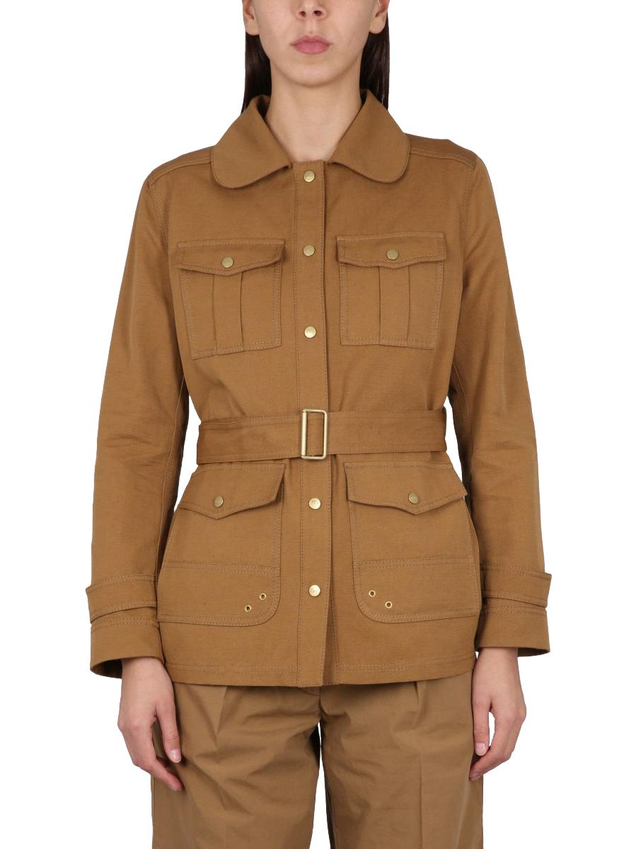 FAY FAY Safari Jacket with Belt