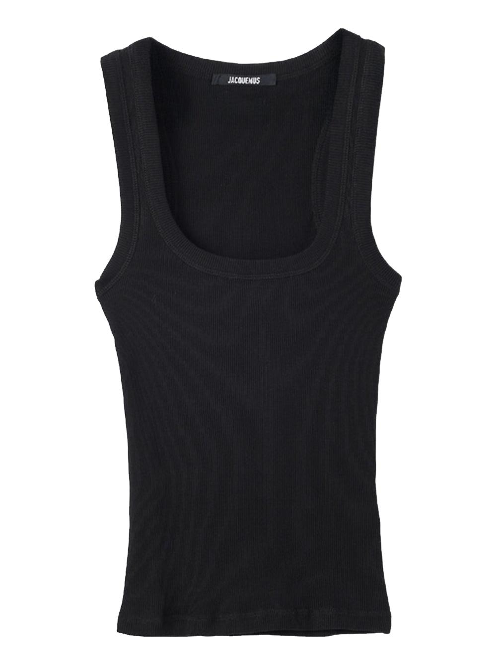 JACQUEMUS Jacquemus Ribbed Tank Top