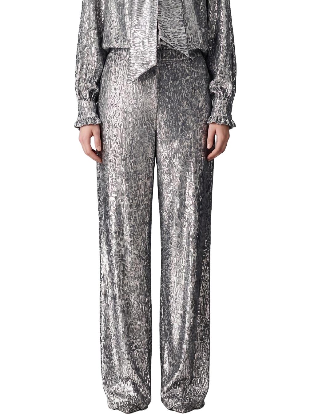 STELLA MCCARTNEY Stella McCartney Straight Leg Animalier Trousers