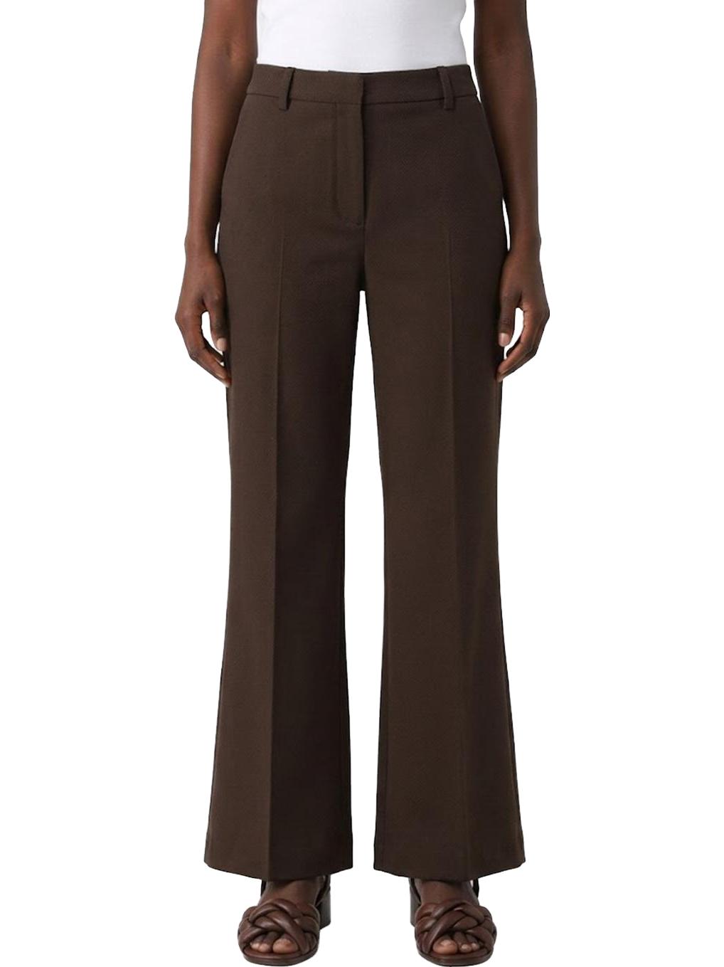 GOLDEN GOOSE Golden Goose High-Waisted Flared Wool Trousers
