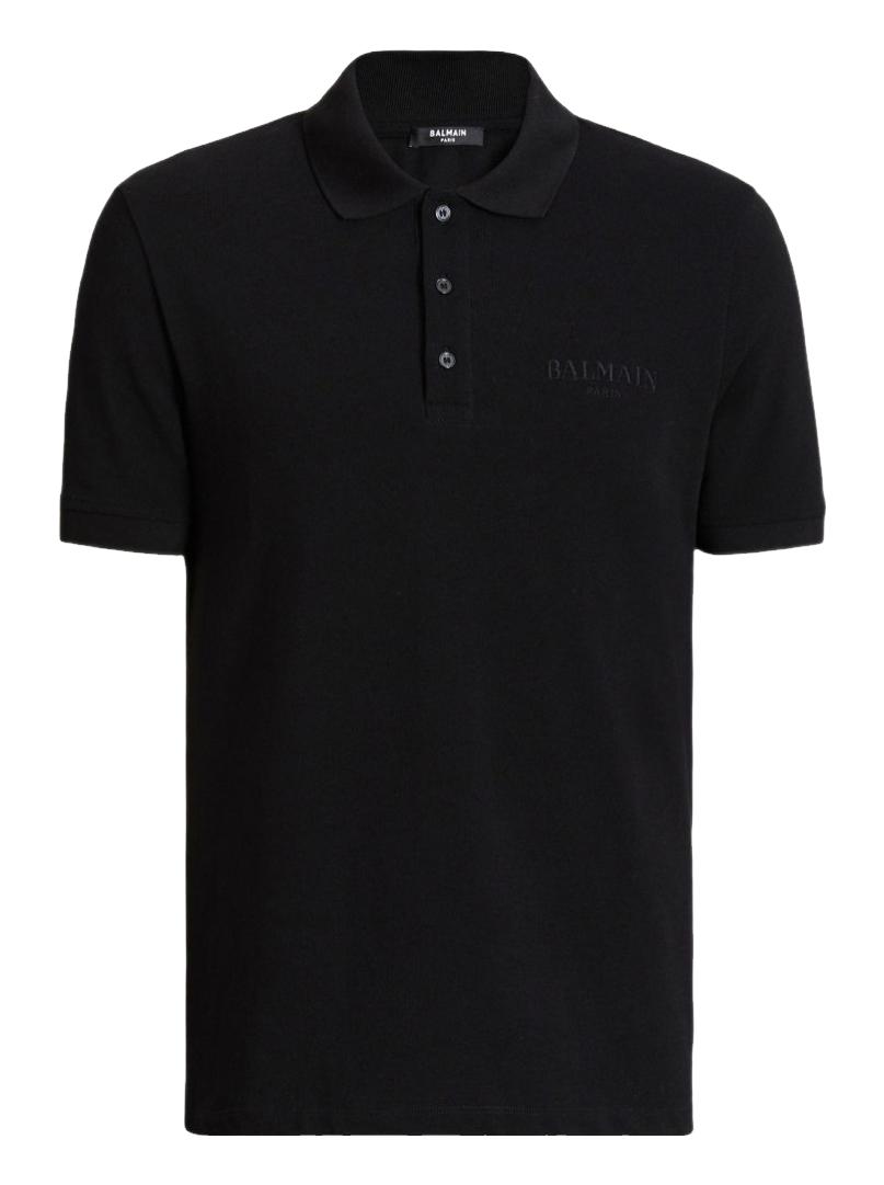 BALMAIN Balmain Embroidered Vintage Logo Polo Shirt