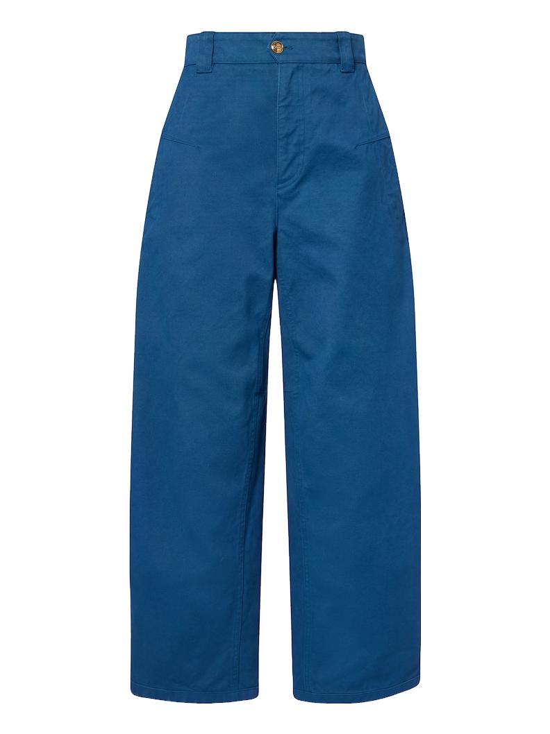CHLOÉ Chloé Cropped Barrel-Leg Cotton Pants