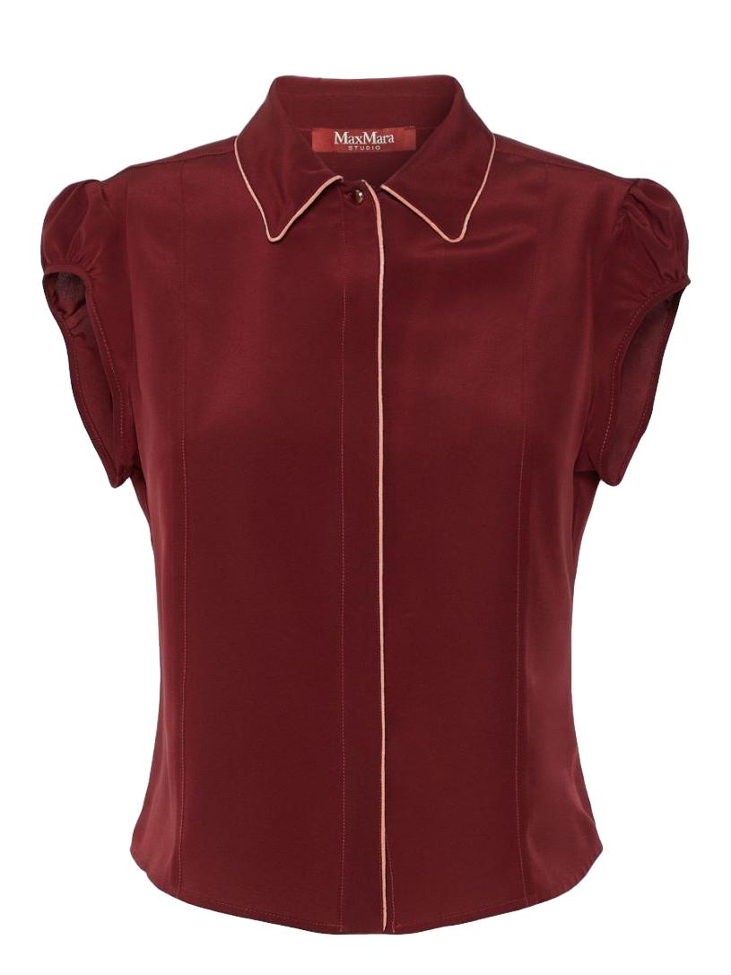 MAX MARA Max Mara Silk Crepe de Chine Shirt