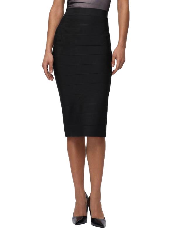 HERVE LEGER Herve Leger Icon Bandage Pencil Skirt