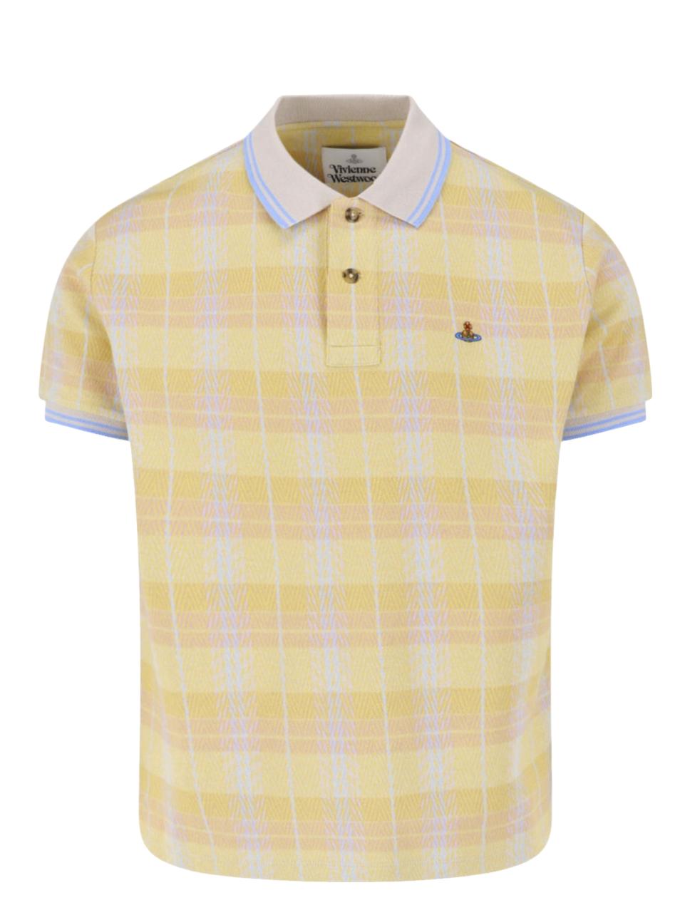 VIVIENNE WESTWOOD Vivienne Westwood Checked Knit Polo Shirt