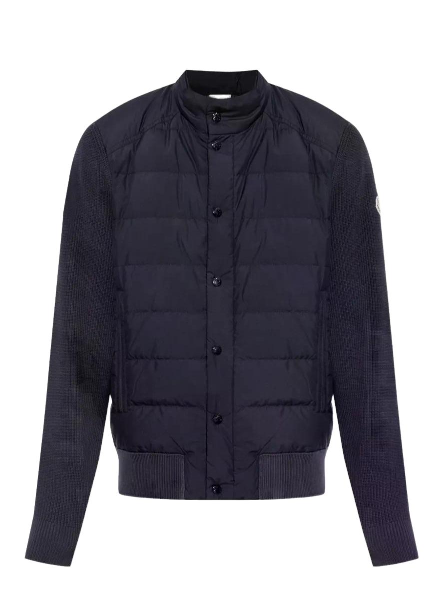 MONCLER Moncler High-Neck Quilted-Front Jacket