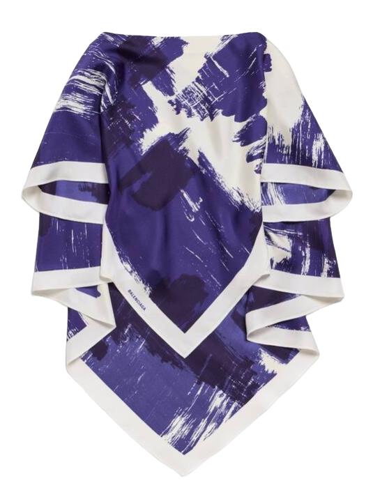 BALENCIAGA Balenciaga Paintbrush Cape Top