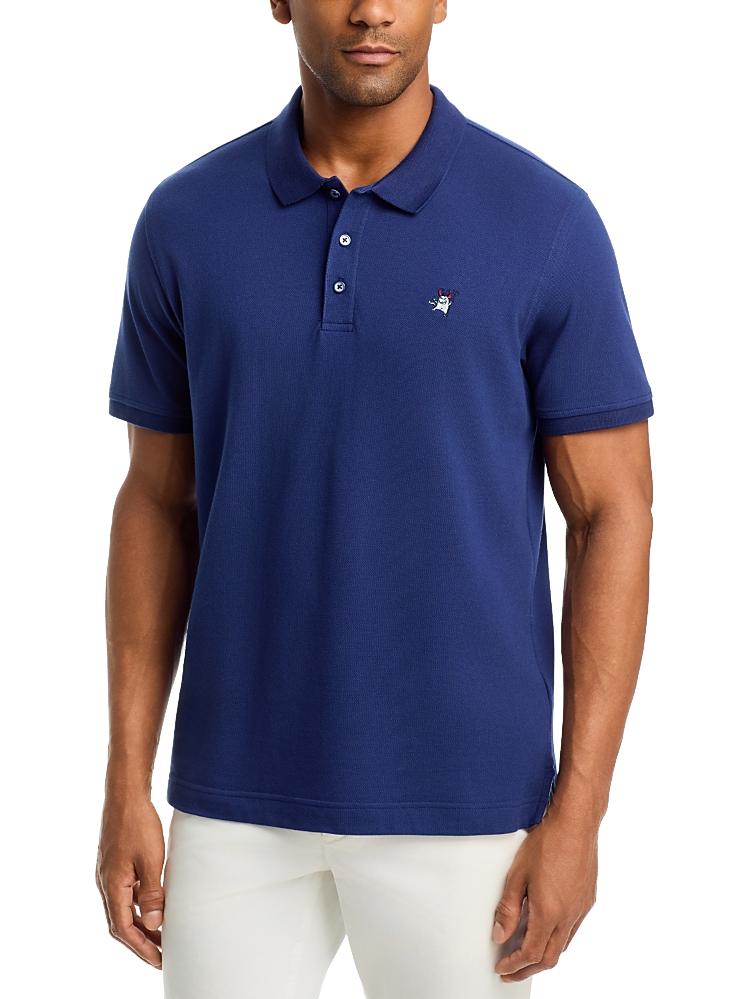 ROBERT GRAHAM devil polo shirt