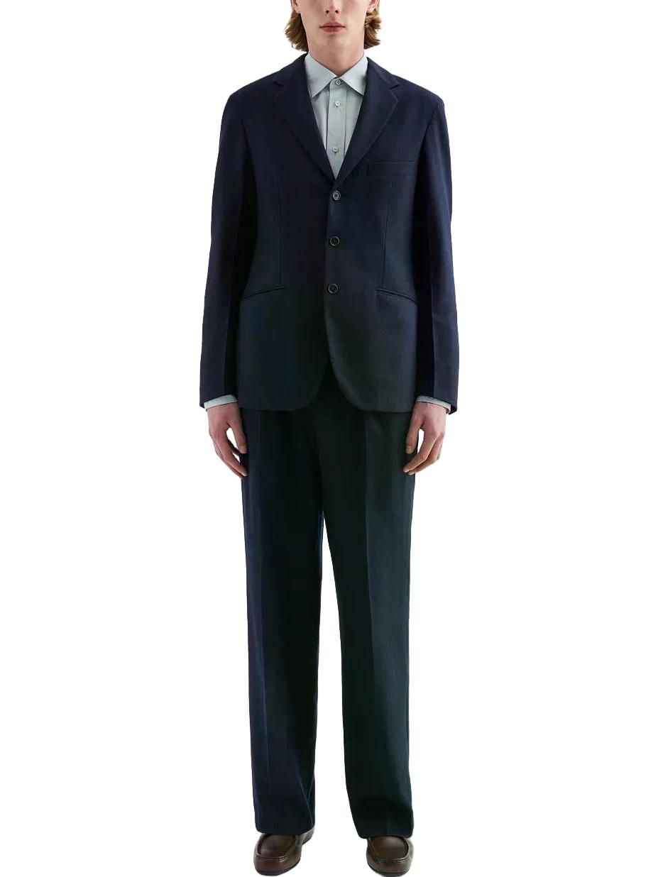 JIL SANDER Jil Sander Zip-Embellished Wool Bomber Jacket