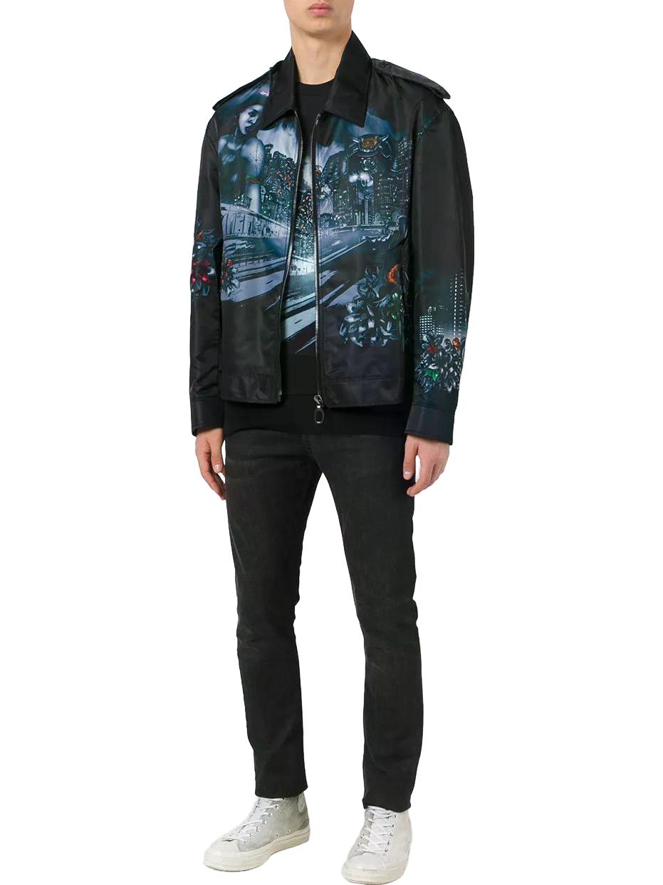 LANVIN Lanvin Printed Zip-Up Jacket