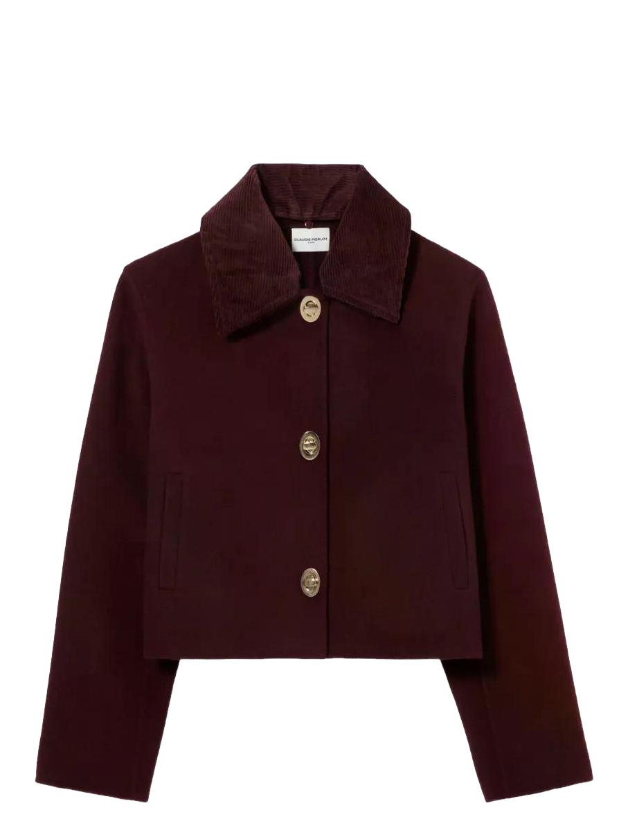 CLAUDIE PIERLOT Claudie Pierlot Boxy Corduroy Jacket