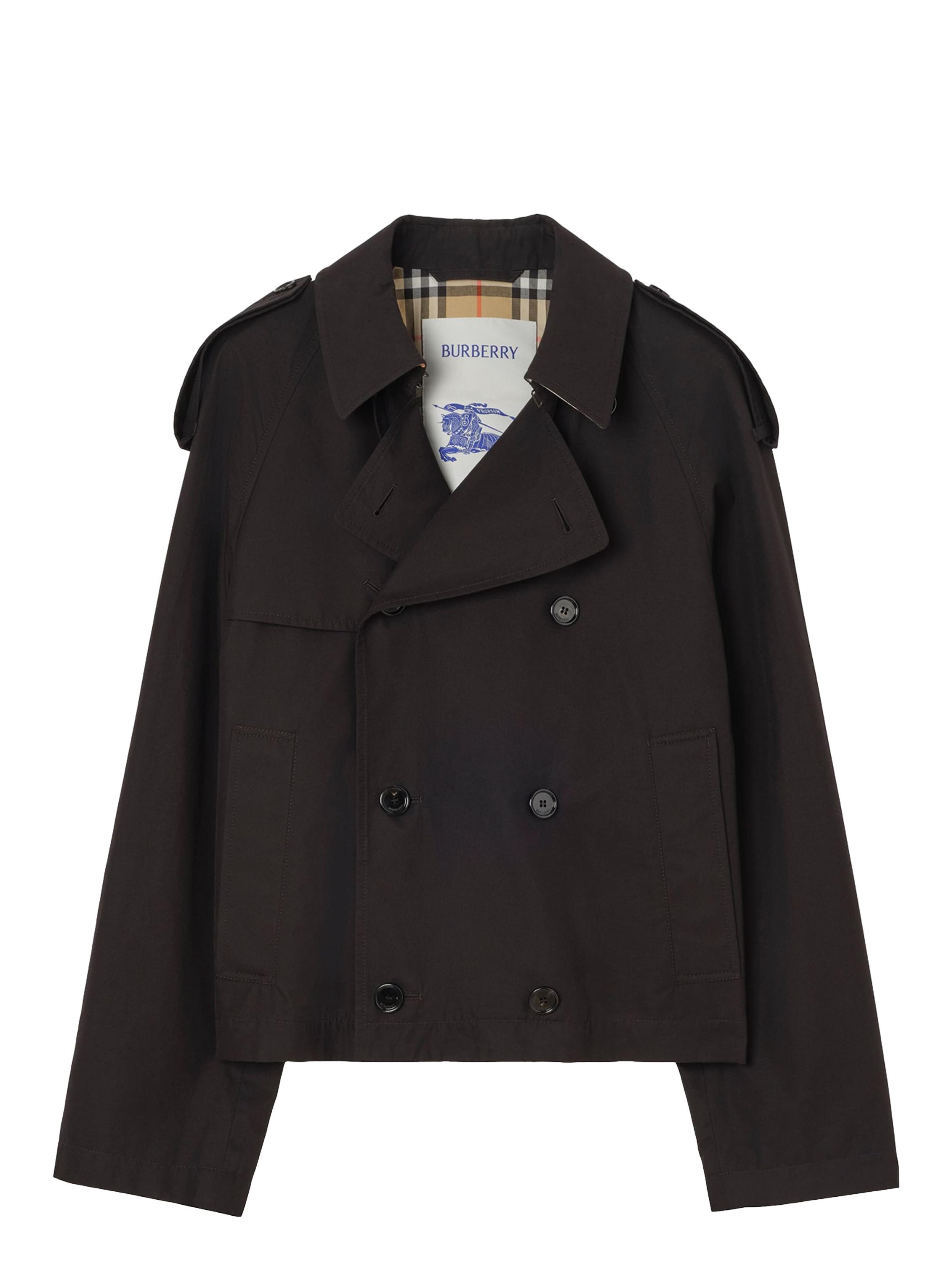 BURBERRY Burberry Tropical Gabardine Leadenham Trench Coat