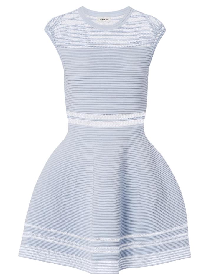 TWINSET Striped Mini Dress