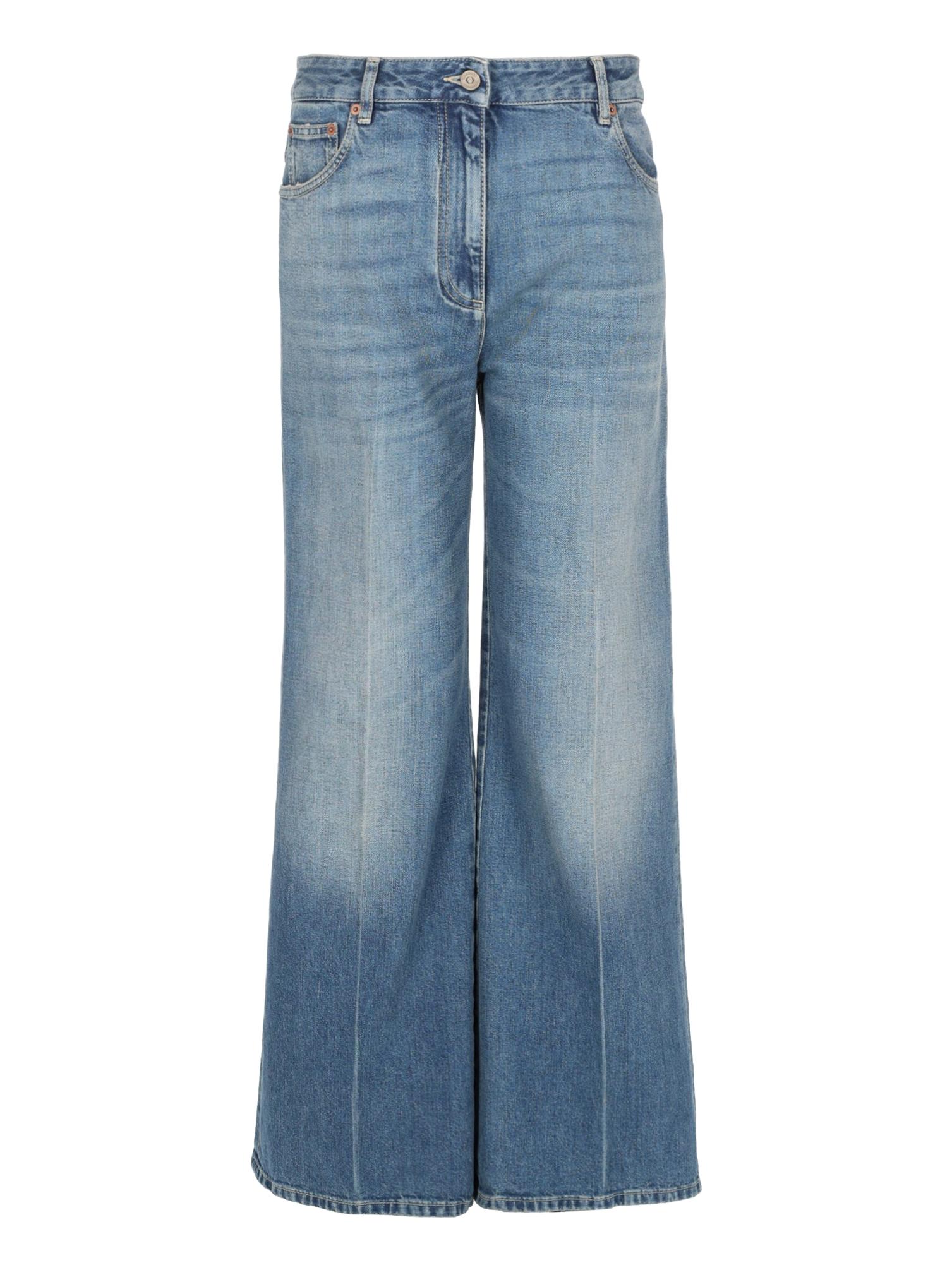 VALENTINO Valentino Wide Leg Jeans