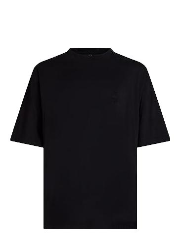 ARMANI EXCHANGE man t-shirt slate blue size xl cotton