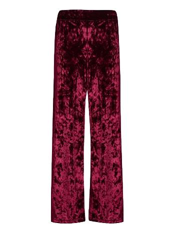MOMONI MOMONÍ Garnet Wide-Leg Chenille Pants