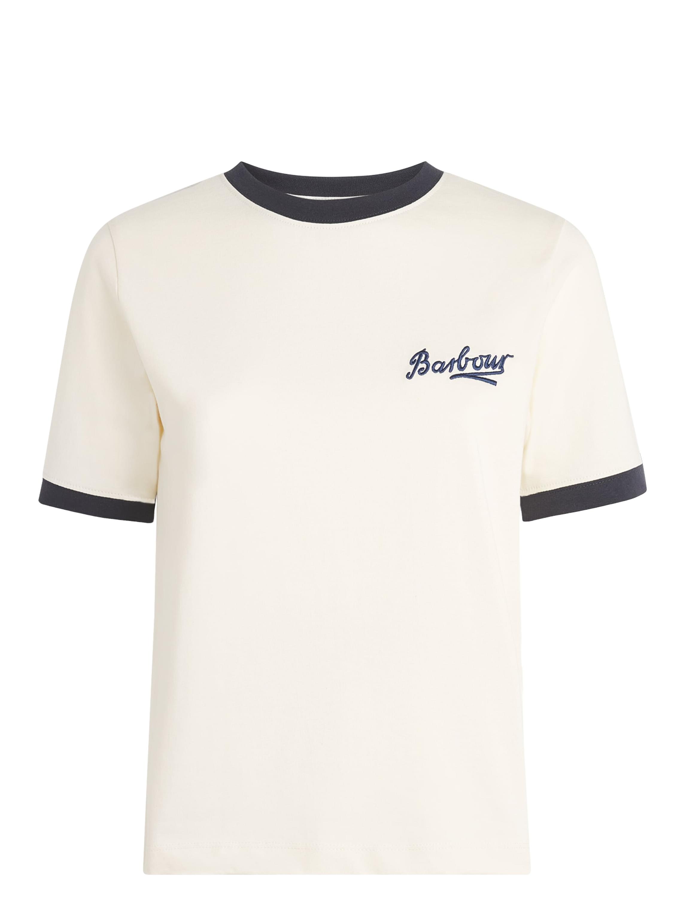 BARBOUR Barbour Cotton Embroidered Logo T-Shirt