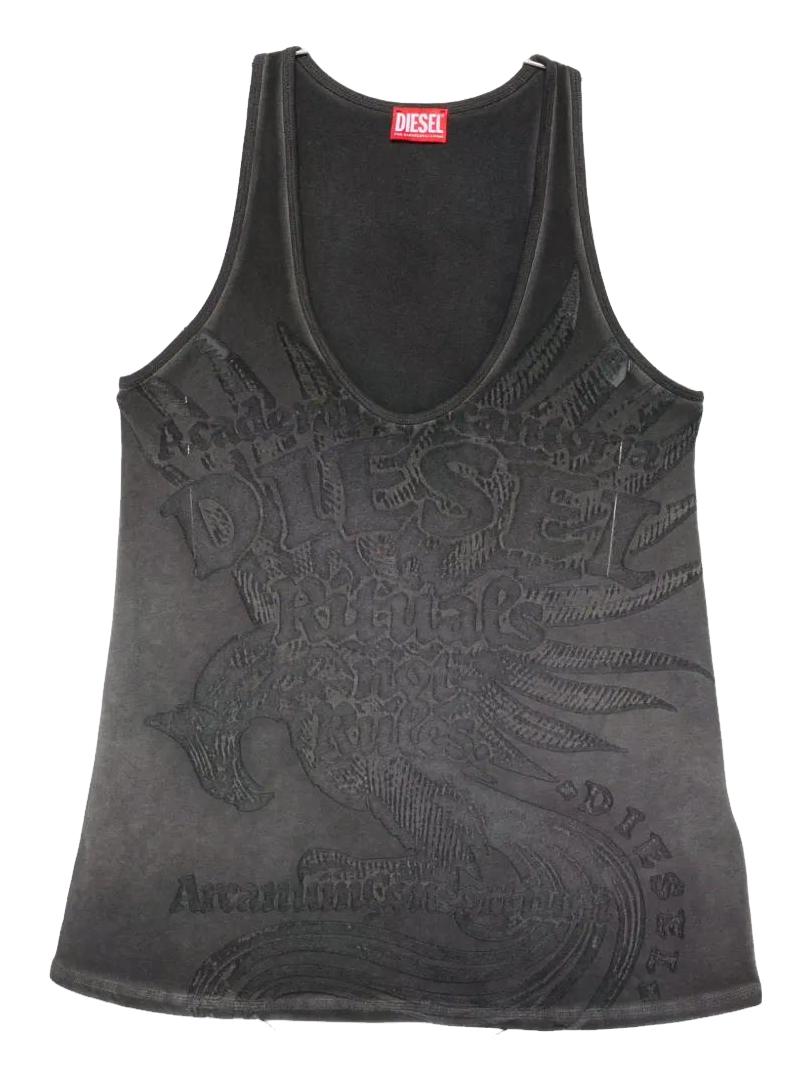 DIESEL® Diesel Sleeveless Scoop Neck Tank Top