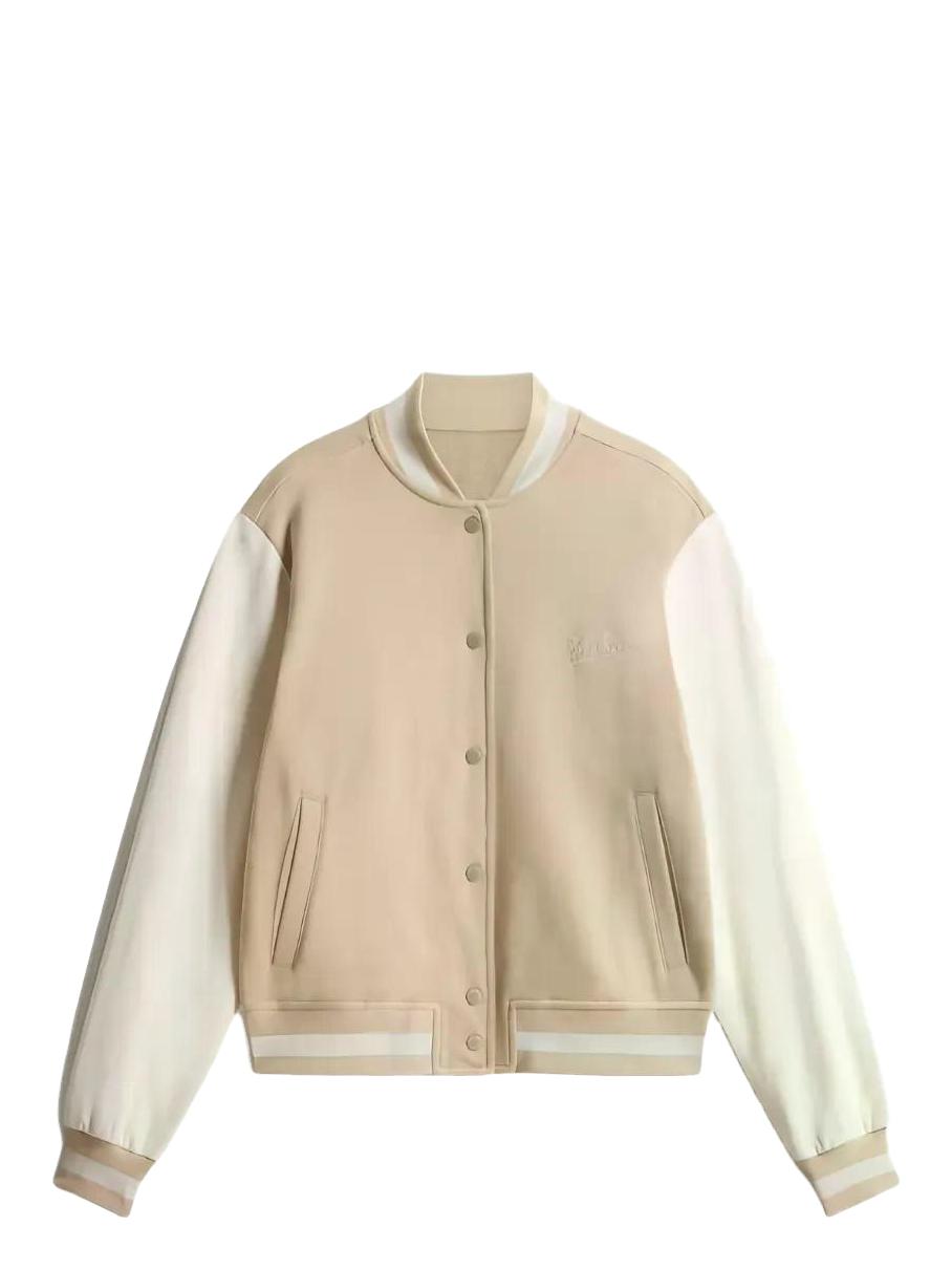 WOOLRICH Woolrich Embroidered Logo Drop-Shoulder Jacket