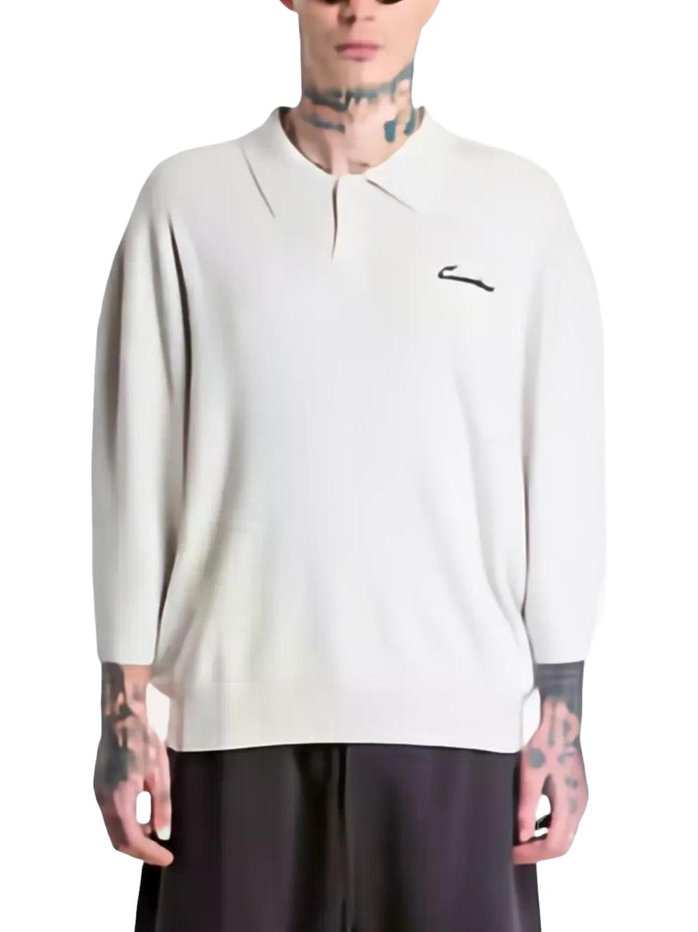 FEAR OF GOD essentials logo-embroidered polo shirt