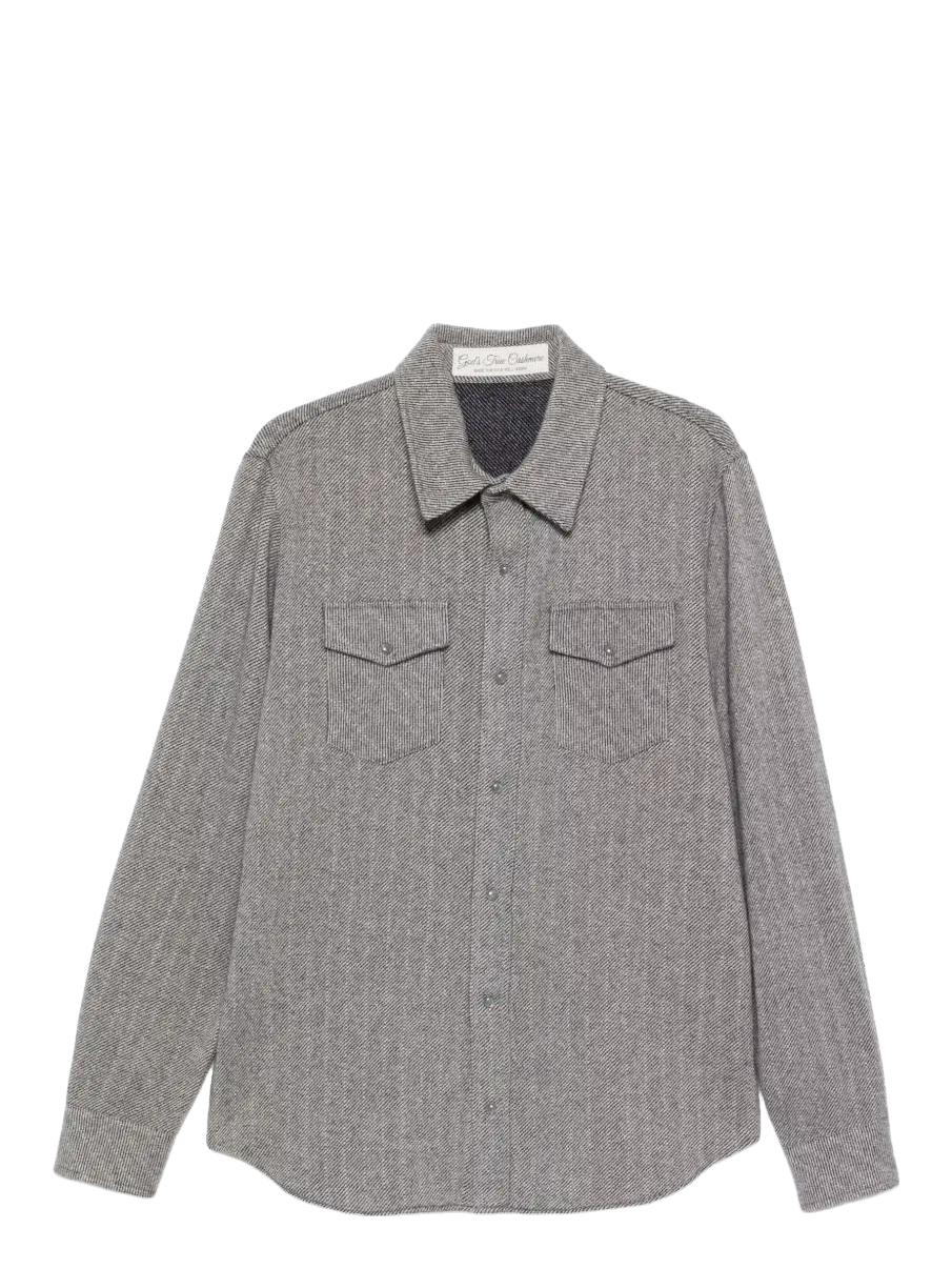 GOD'S TRUE CASHMERE button-down cashmere shirt