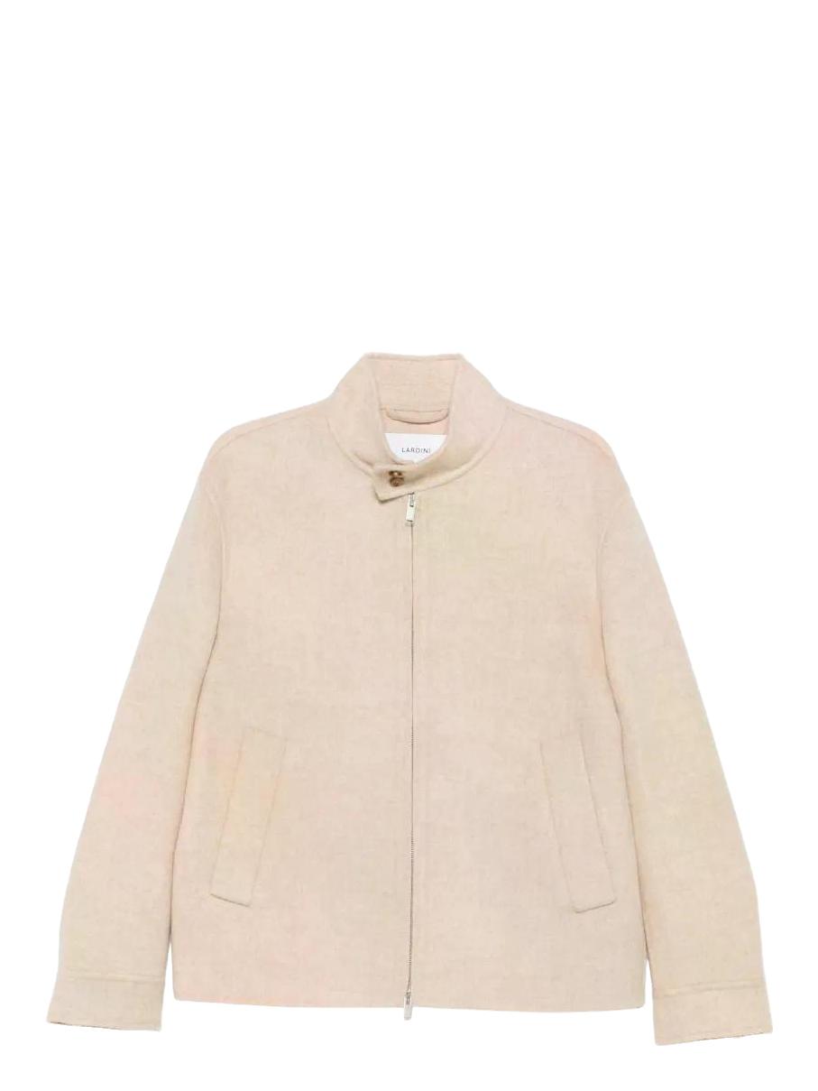 LARDINI Lardini Zip-Up Felted Jacket