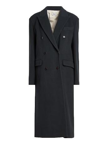 ALYSI ALYSI Virgin Wool Double-Breasted Coat