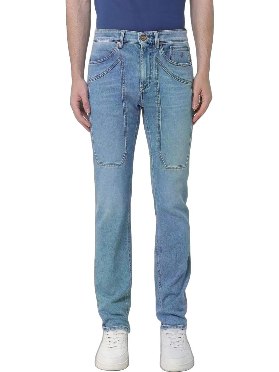 JECKERSON JECKERSON Skinny Fit Jeans with Patch Detail