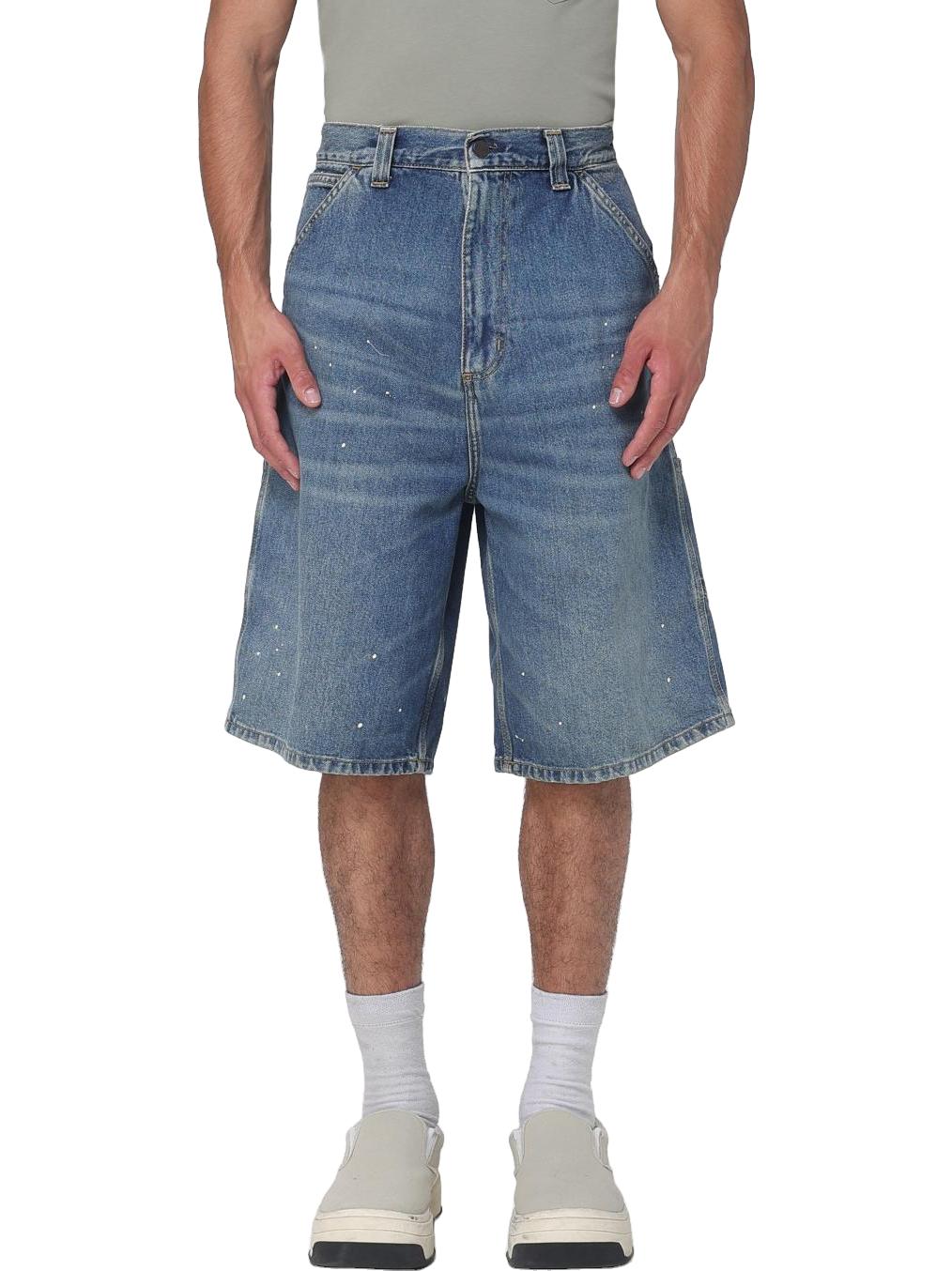 CARHARTT WORK IN PROGRESS Carhartt Wip Og Single Knee Carpenter Denim Shorts