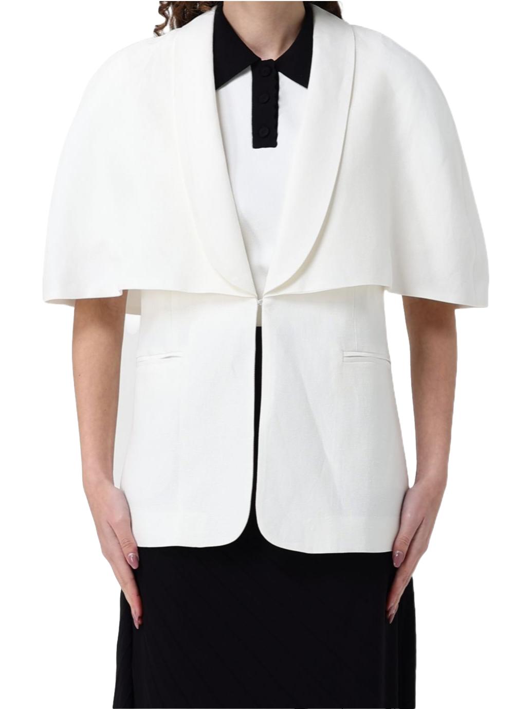TWINSET Twinset Notched Cape Jacket
