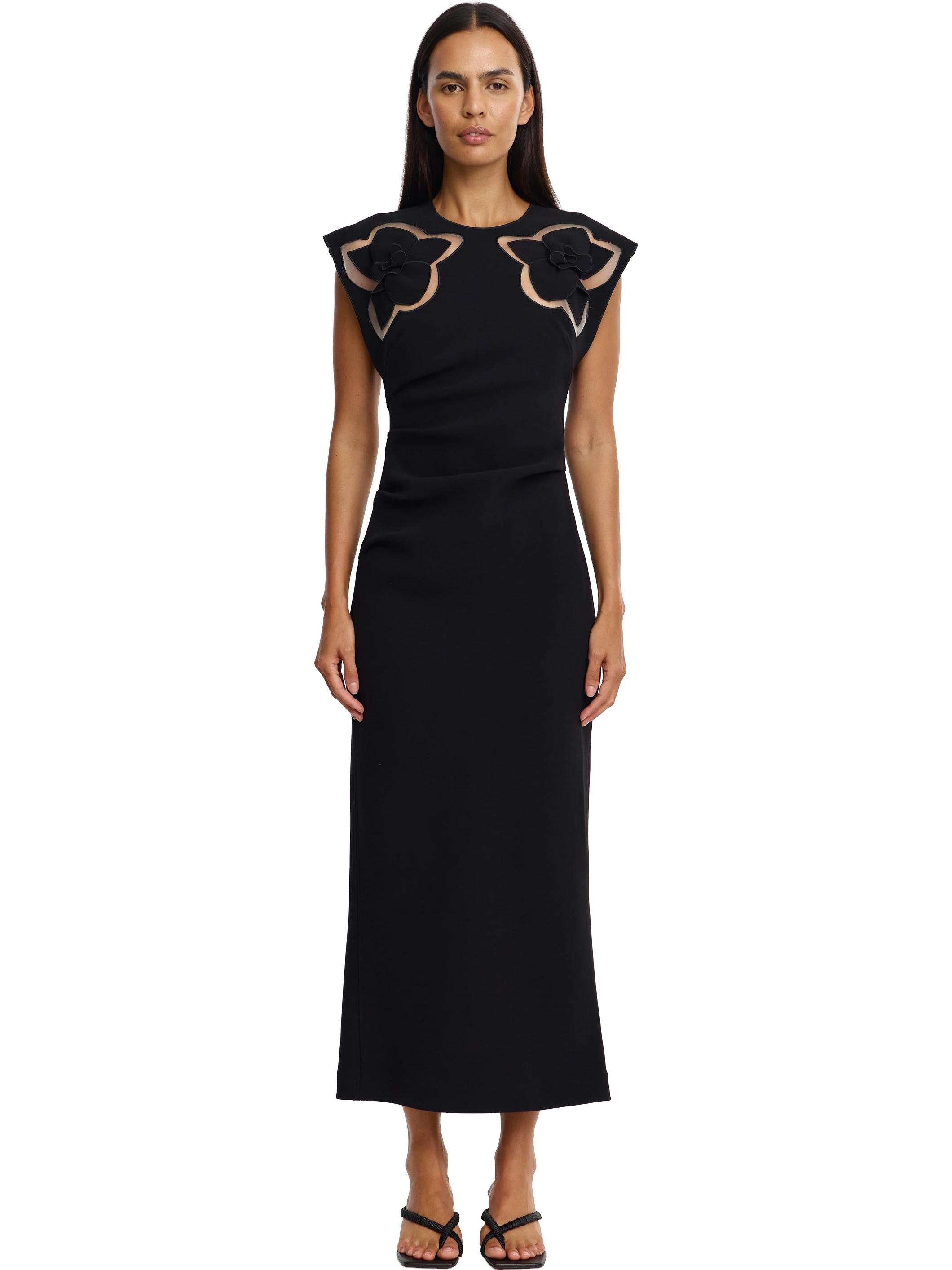 RÓHE Embellished Midi Dress