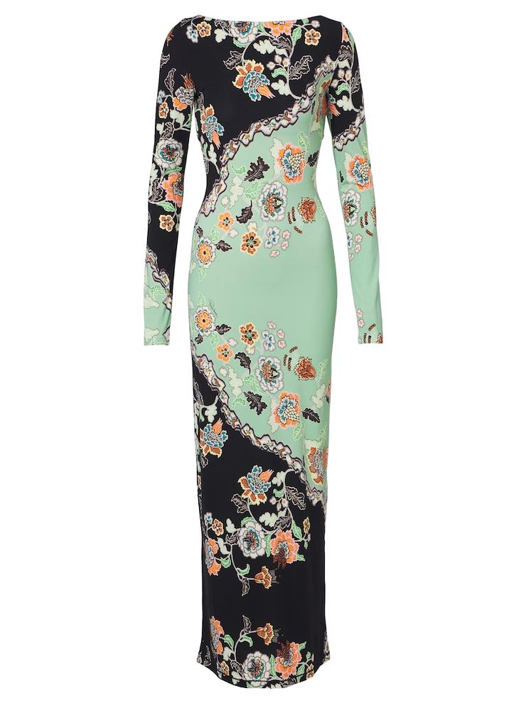 ROBERTO CAVALLI Roberto Cavalli Floral Print Maxi Dress
