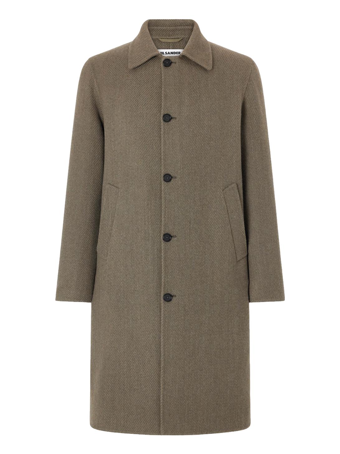 JIL SANDER Jil Sander Virgin Wool Trench Coat