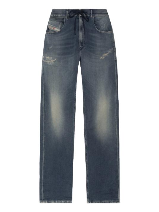 DIESEL® Diesel Belt-Loop Jeans with Button Fly