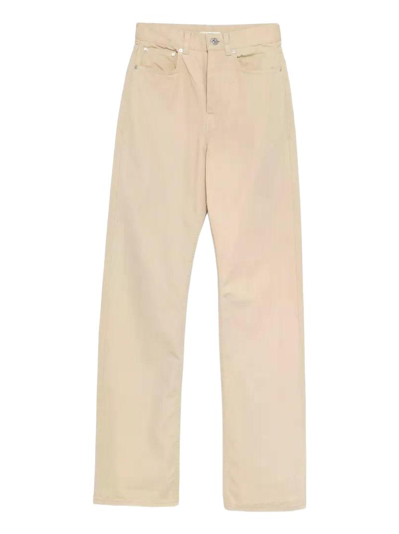 JW ANDERSON JW Anderson Mid-Rise Straight Leg Japanese Cotton Twill Jeans