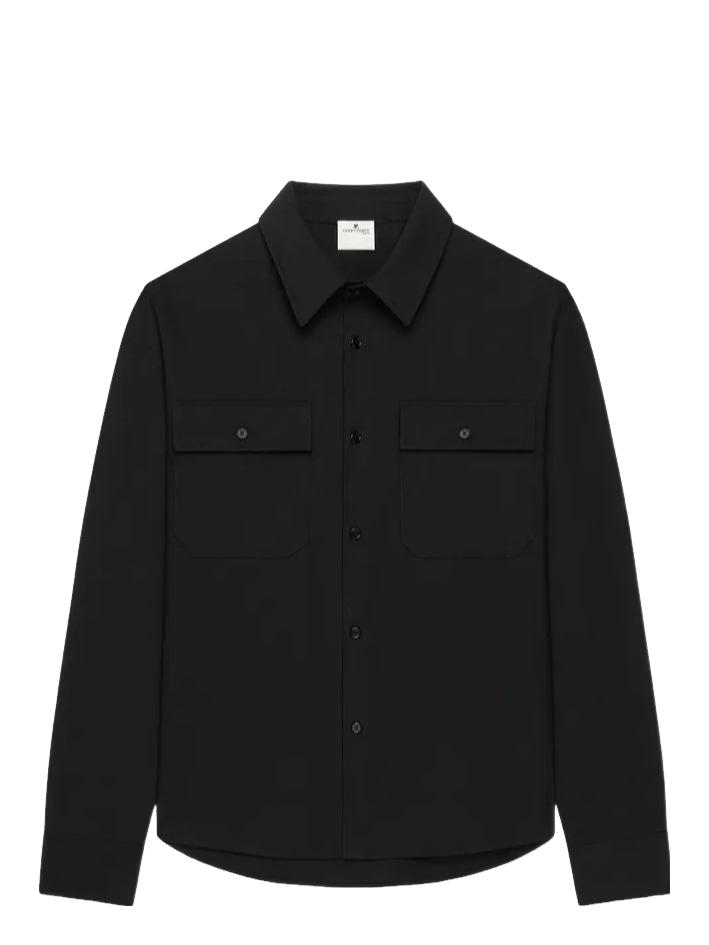COURREGES twill workwear shirt