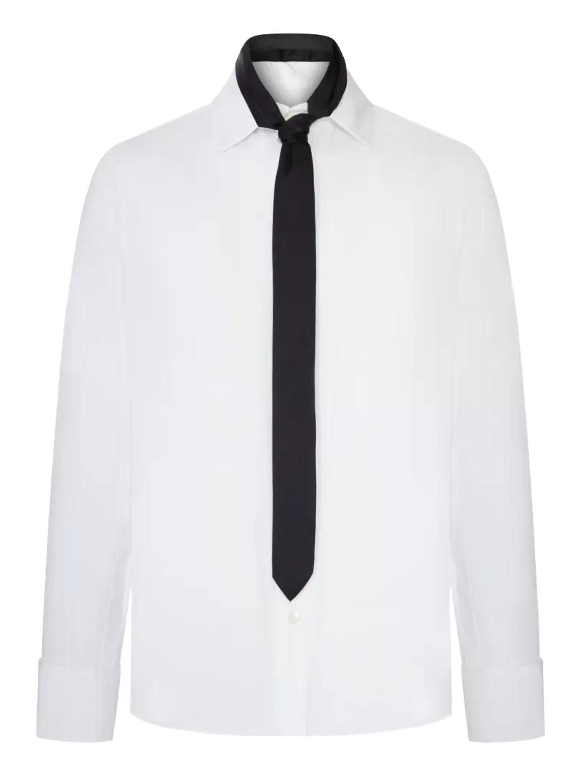 DRIES VAN NOTEN Floral Double-Breasted Wool Coat