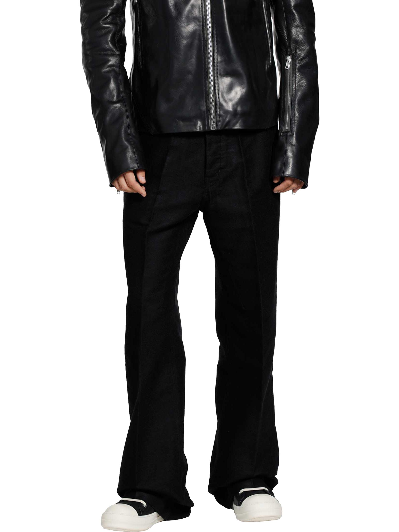 RICK OWENS RICK OWENS Tower Geth Jeans in Ramie Moleskin