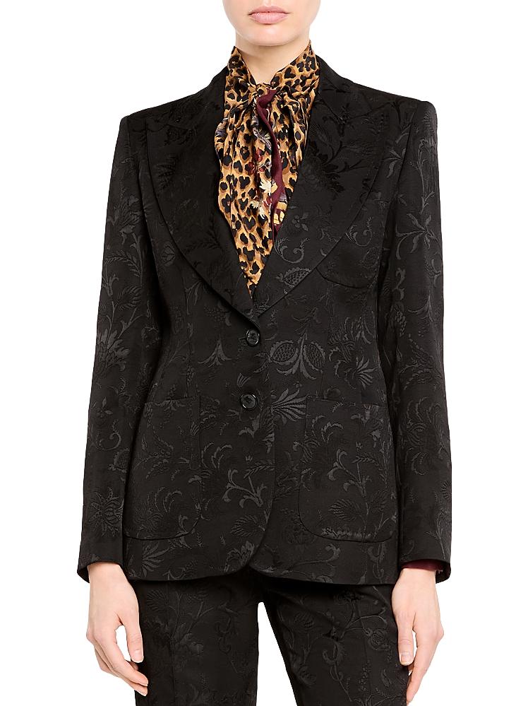ETRO Flared Paisley Jacquard Jeans